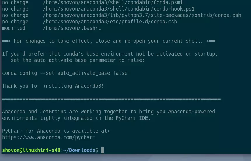 Telepítse az Anaconda Pythont a Debian 10-re 11036_17