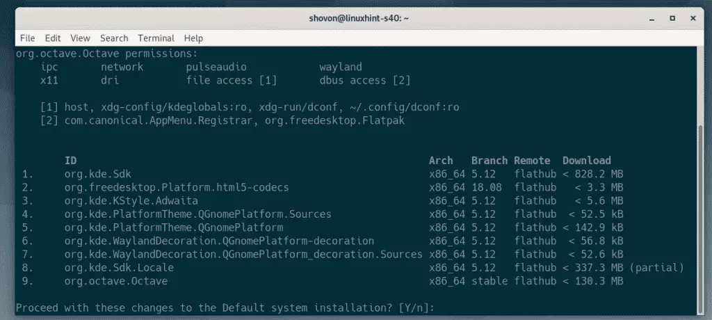 Debian 10 တွင် GNU Octave ထည့်သွင်းနည်း 11039_22