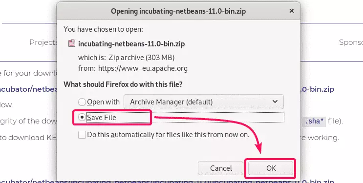 Debian 10 တွင် NetBeans IDE ကို ထည့်သွင်းခြင်း။ 11040_13