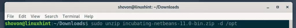 Debian 10 এ NetBeans IDE ইনস্টল করা হচ্ছে 11040_17