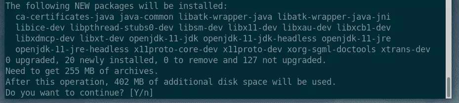 Debian 10 боюнча NetBeans IDE орнотуу 11040_4