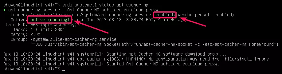 Twaqqif ta' Debian 10 Package Cache Server b'Apt-Cacher-NG 11041_14