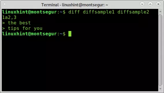 diff Exemples de commandes sous Linux 11045_12