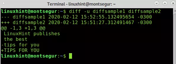 Primjeri naredbi diff u Linuxu 11045_17