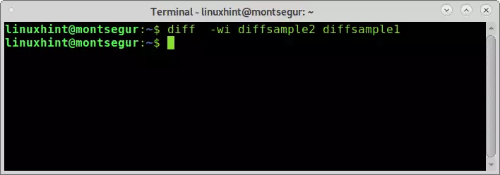 diff ბრძანების მაგალითები Linux-ში 11045_21