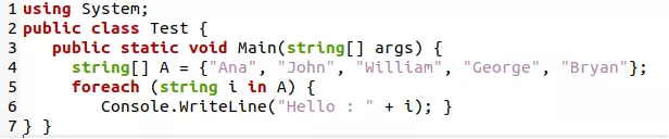 C# Alang sa Matag Loop 11064_3