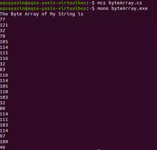 C# String to Byte Array 11069_2