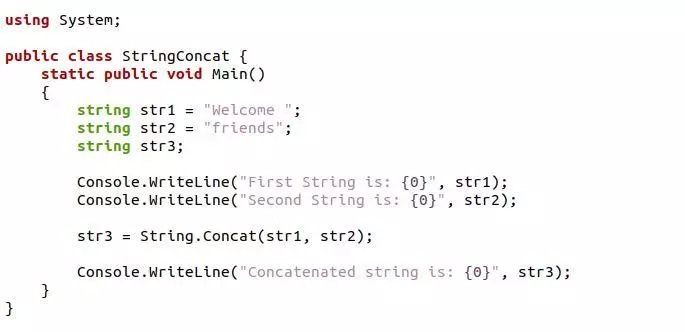 C# Concatenate Strings 11071_1