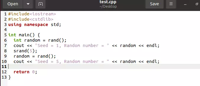 如何在 C++ 中使用 Srand 函數 11091_3