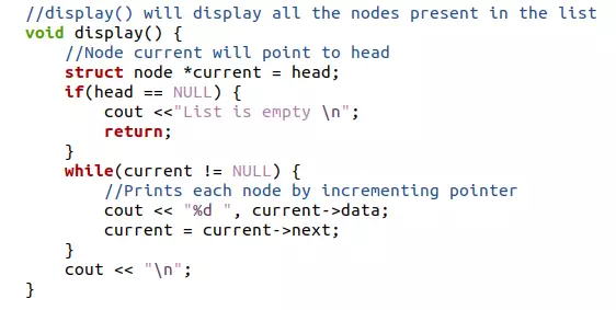 តម្រៀបបញ្ជីភ្ជាប់ C ++ 11097_5