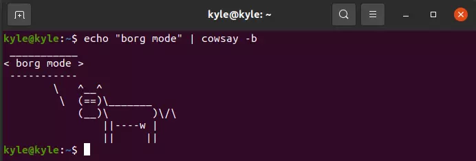Come usare il comando Linux cowsay 110_10