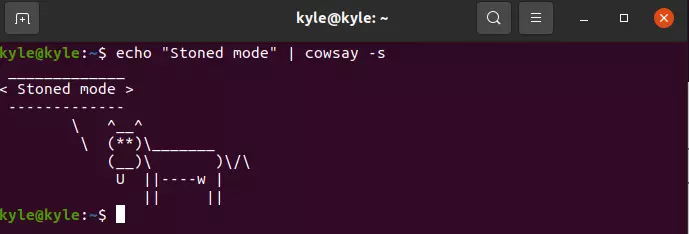 Kā lietot Cowsay Linux komandu 110_15