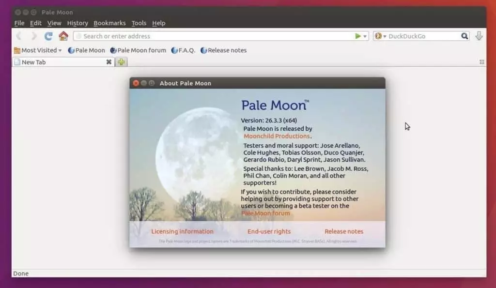 Рӯйхати ҳамаҷонибаи веб-браузерҳо барои Ubuntu 11203_8