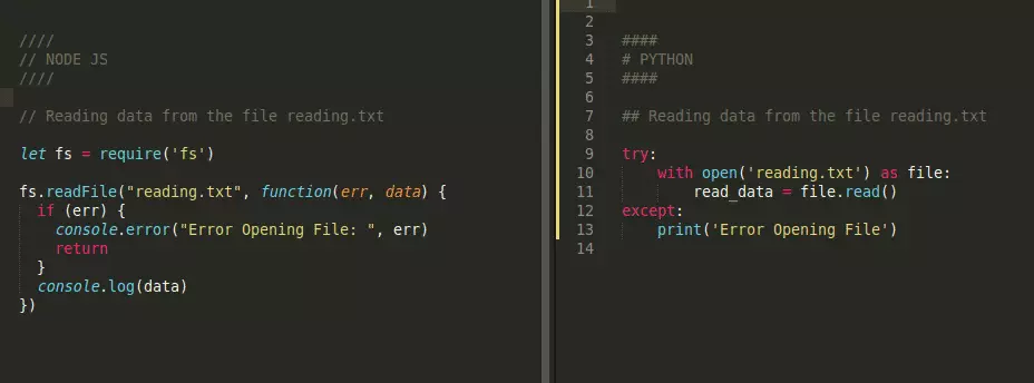 Python vs NodeJS Comparison 11204_3