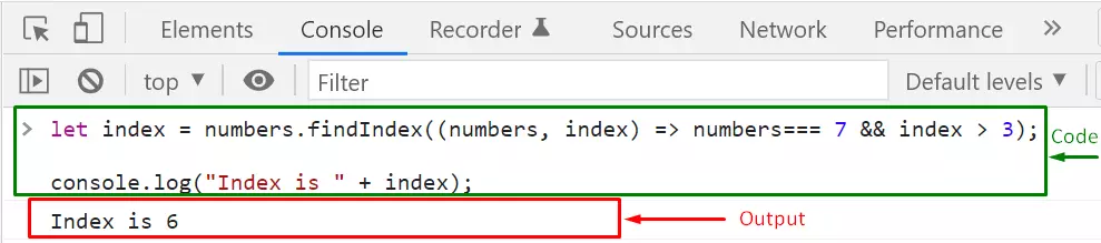 روش FindIndex() JavaScript | توضیح داد 11218_2