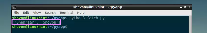 So greifen Sie mit Python auf PostgreSQL zu 11235_26
