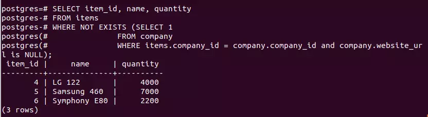 PostgreSQL ಎಲ್ಲಿ ಅಸ್ತಿತ್ವದಲ್ಲಿದೆ ಪ್ರಶ್ನೆ 11239_3