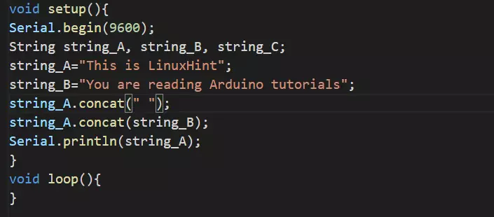 Melyek a karakterláncok és a karakterlánc-függvények az Arduino-ban? Adj rá példákat. 11264_5