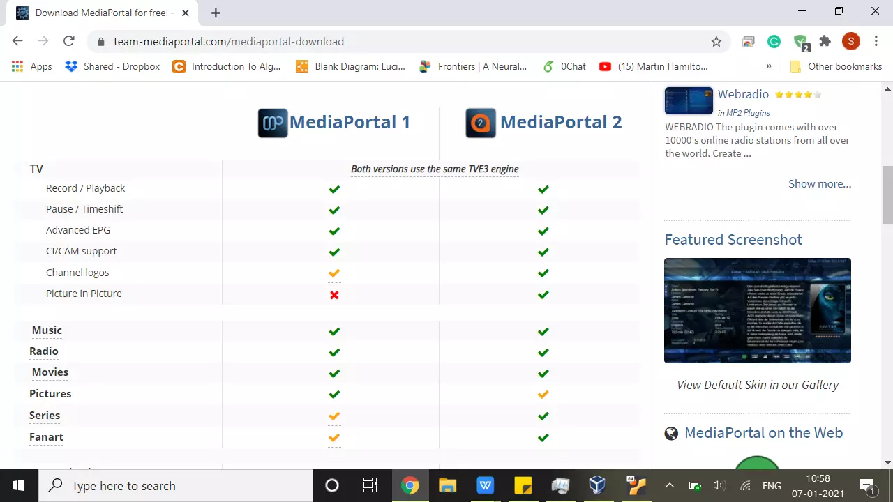 Hvordan laste ned MediaPortal 2.2.3 for Microsoft Windows 11285_2