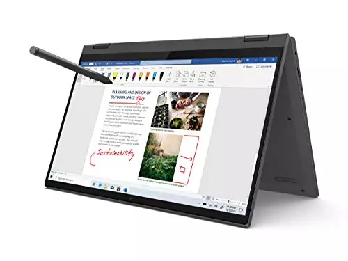 Lenovo Flex 5 14 2-in-1 Laptop, 14.0'FHD Fọwọkan Ifihan, AMD Ryzen 5 4500U, 16GB Ramu, 256GB Ibi ipamọ, AMD Radeon Graphics, Digital Pen To wa, Win 10