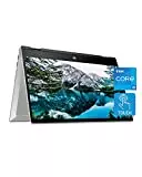 HP Pavilion x360 14-tolline puuteekraaniga sülearvuti, 11. põlvkonna Intel Core i5-1135G7, 8 GB muutmälu, 256 GB SSD-mälu, Full HD IPS-ekraan, Windows 10 Home OS, pikk aku kasutusiga, töö ja voogesitus (14-dw1024nr, 2021)