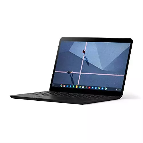 Google Pixelbook Go 13,3 collas — viegls — līdz 12 stundām — akumulatora darbības laiks — Chromebook dators ar skārienekrānu — tikai melns