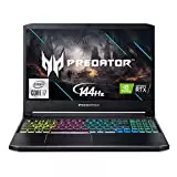 แล็ปท็อปสำหรับเล่นเกม Acer Predator Helios 300, Intel i7-10750H, NVIDIA GeForce RTX 3060 แล็ปท็อป GPU, 15.6' Full HD 144Hz 3ms IPS Display, 16GB DDR4, 512GB NVMe SSD, WiFi 6, แป้นพิมพ์ RGB, PH315-53-71HN