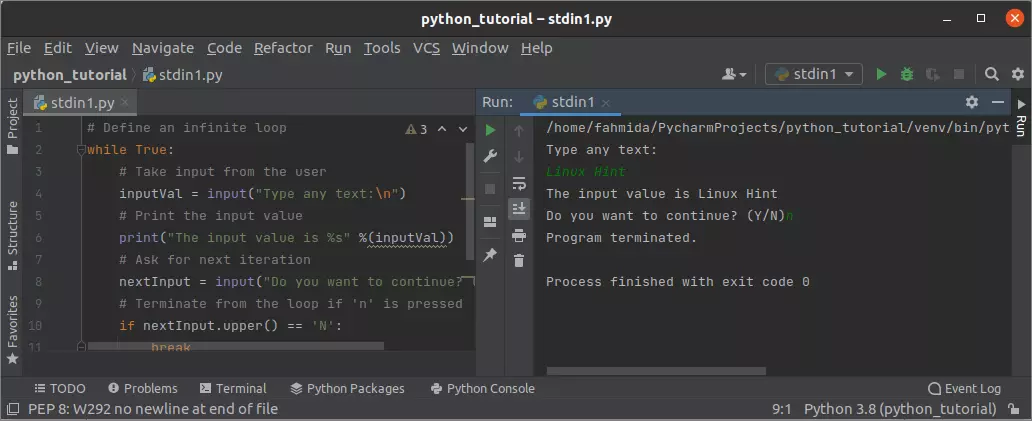 Како да читате од stdin во Python 11316_1