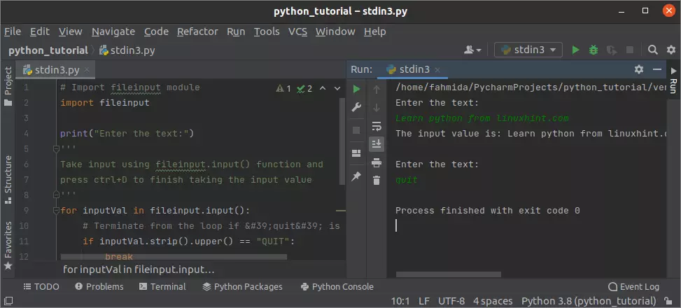 Як читати зі стандартного вводу в Python 11316_3