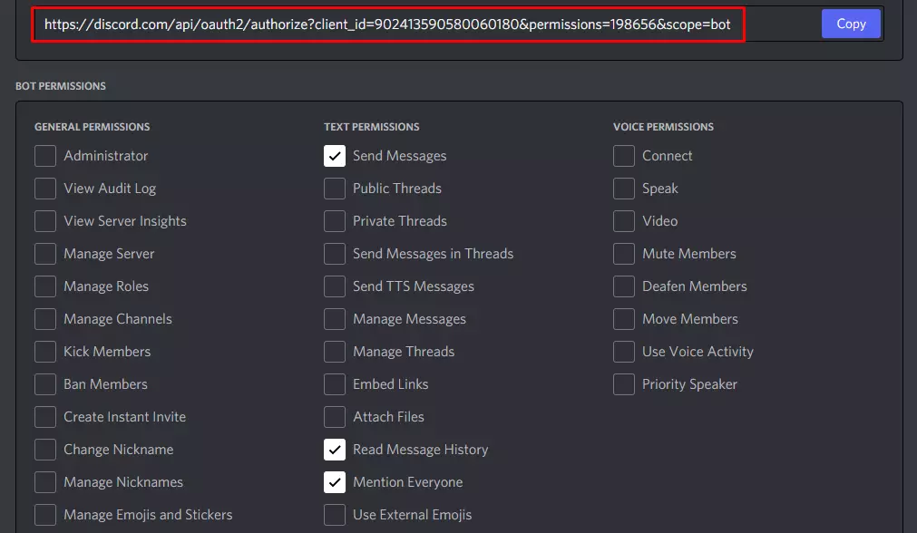 Node.js দিয়ে একটি সাধারণ ডিসকর্ড বট তৈরি করা 11334_8