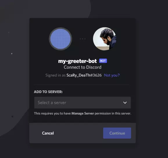 Node.js ile Basit Bir Discord Botu Oluşturma 11334_9