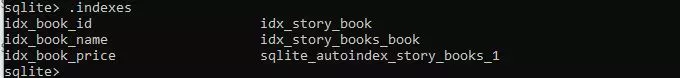 SQLite Show Indexes 1134_7