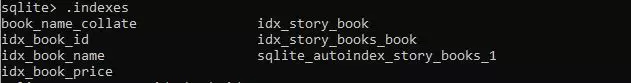 SQLite Show Indexes 1134_9