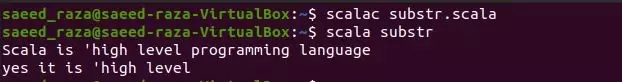 Scala Substring funktsiyasi 11364_5