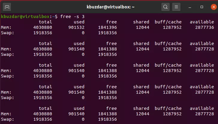 Sådan tjekker du RAM i en Linux 11413_3