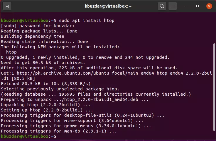 Mokhoa oa ho hlahloba RAM ho Linux 11413_5