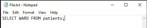 SQLite သည် ဖိုင်တစ်ခုမှ SQL ဖော်ပြချက်များကို လုပ်ဆောင်သည်။ 1141_15