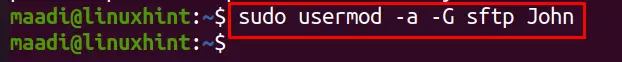 Ubuntu で SFTP サーバーをセットアップする方法 11438_10