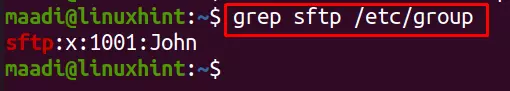 Ubuntu တွင် SFTP ဆာဗာကို မည်သို့တပ်ဆင်ရမည်နည်း။ 11438_11