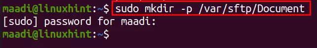 Ubuntu жүйесінде SFTP серверін қалай орнатуға болады 11438_12
