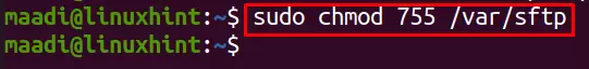 Ubuntu-da SFTP Serverini necə qurmaq olar 11438_14