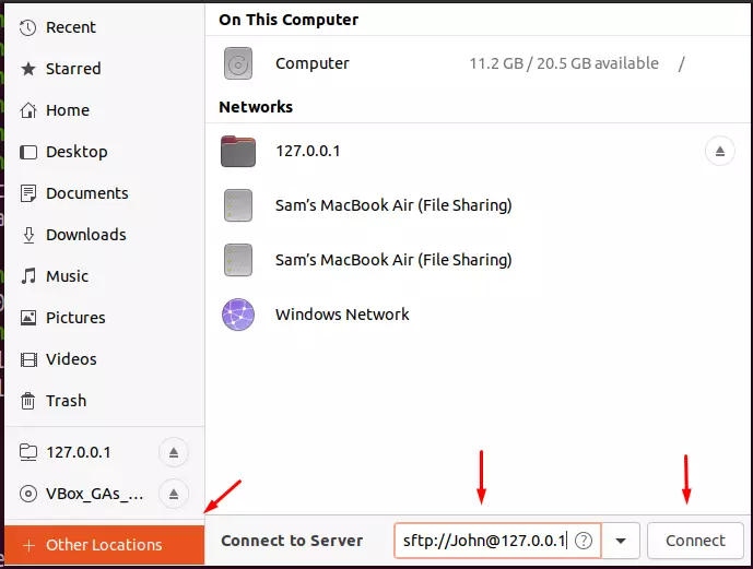 Ubuntu တွင် SFTP ဆာဗာကို မည်သို့တပ်ဆင်ရမည်နည်း။ 11438_22