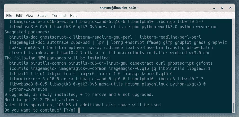 Pag-install ng PlayOnLinux sa Debian 10 11445_12