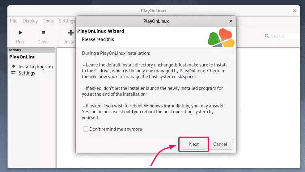 Pag-install ng PlayOnLinux sa Debian 10 11445_23