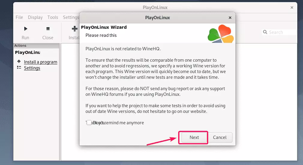 Pag-install ng PlayOnLinux sa Debian 10 11445_24