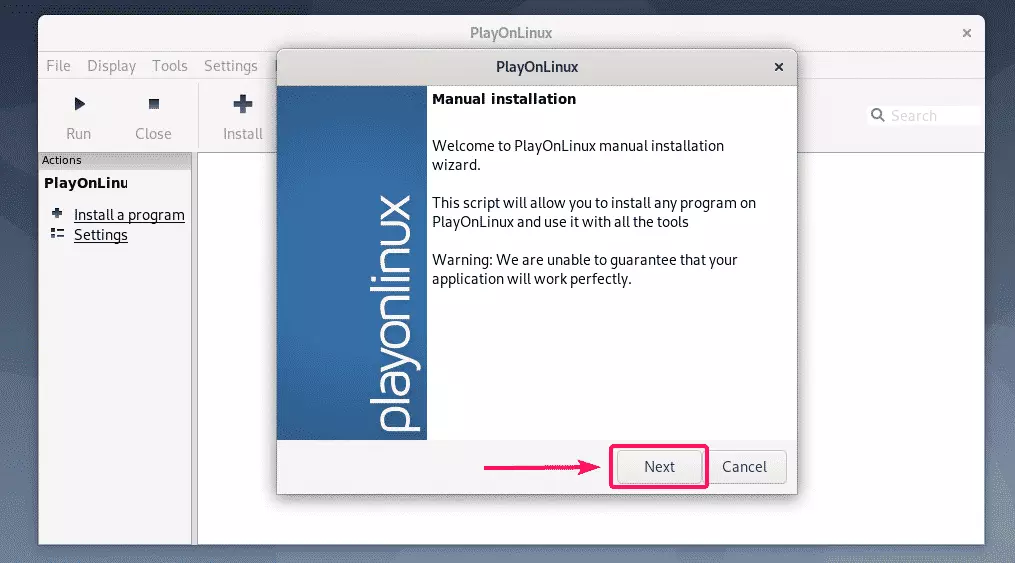 Pag-install ng PlayOnLinux sa Debian 10 11445_25