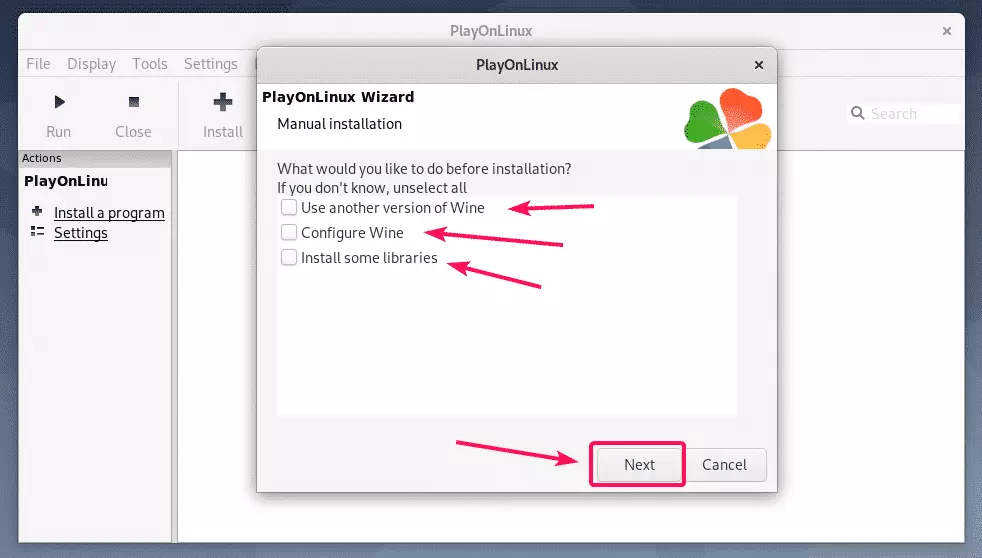 Pag-install ng PlayOnLinux sa Debian 10 11445_28