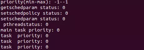 Pthread Priority Օրինակ C-ում 11472_9