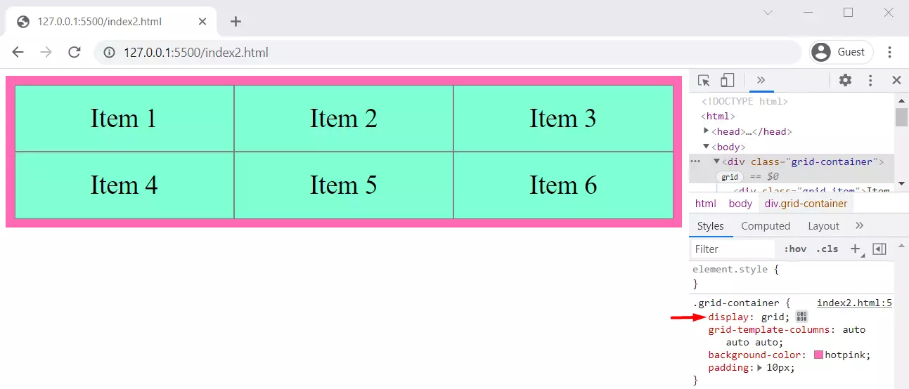 CSS Display Property | ອະທິບາຍ 11488_4