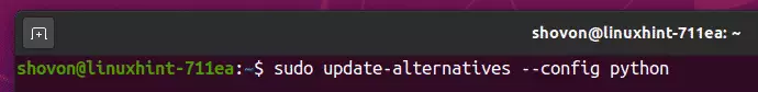 उबंटूवर अपडेट-अल्टरनेटिव्ह कमांड कसे वापरावे 11533_12